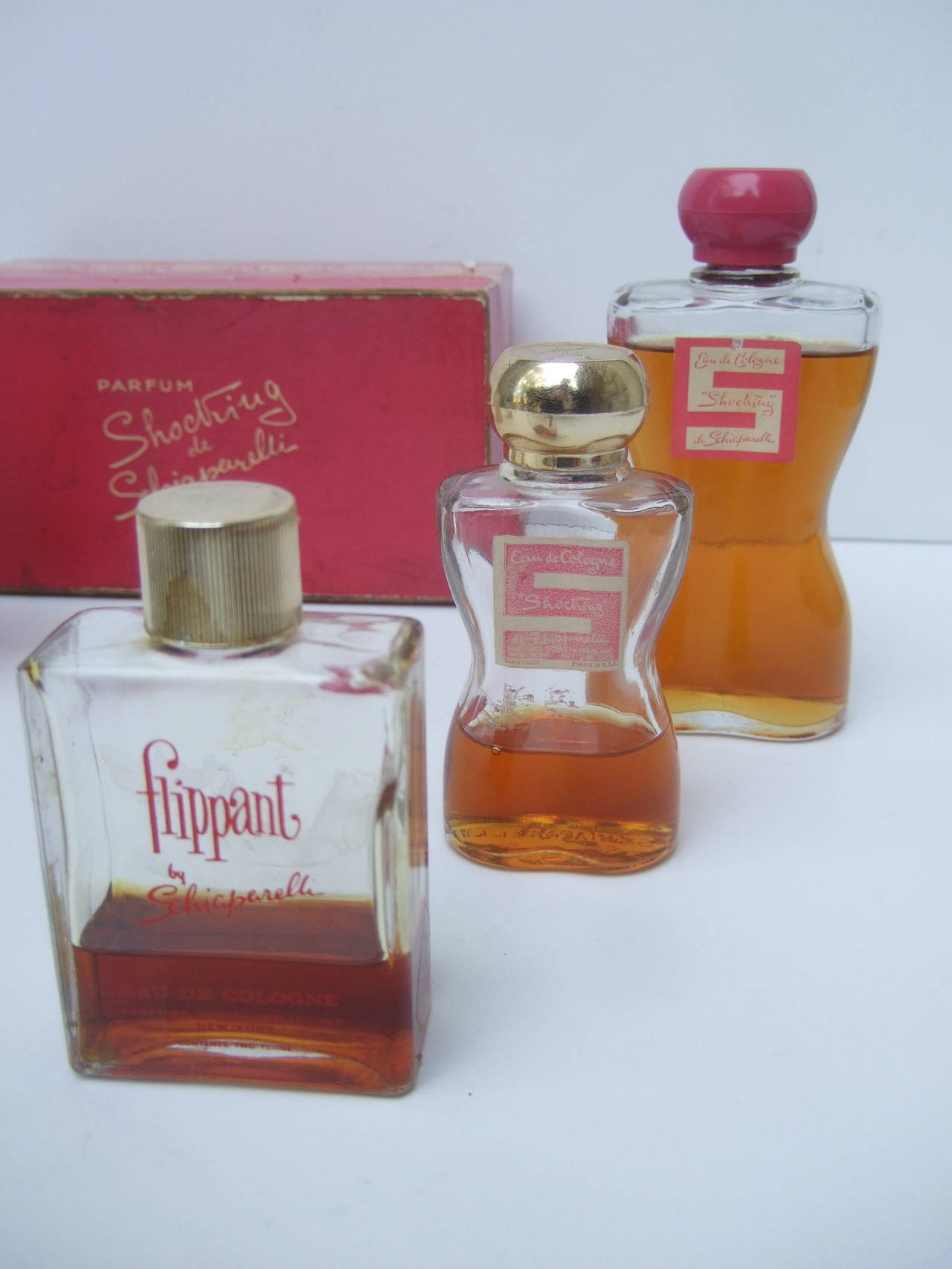 Schiaparelli Collection of Vintage Perfume Bottles c 1950s at 1stDibs ...