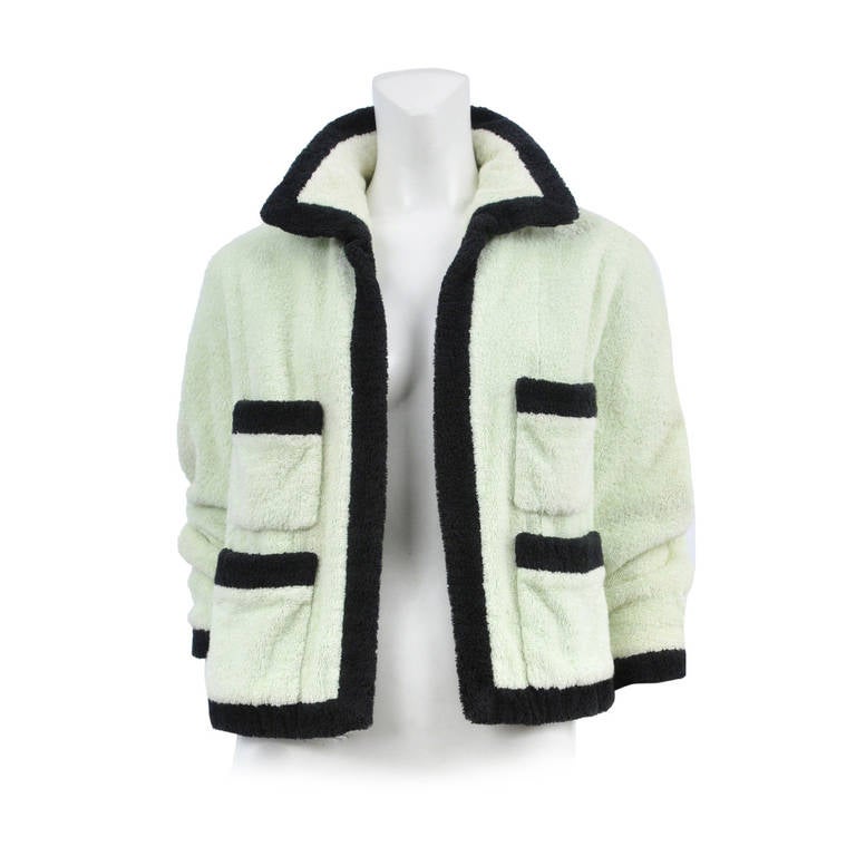 Chanel Terry Jacket at 1stDibs