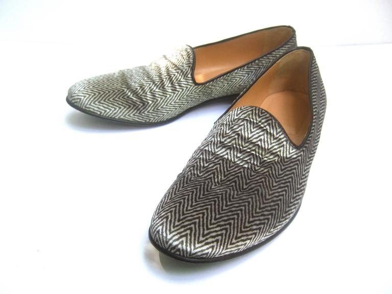 Men's Italian Velvet Slipper Style Shoes Designed by Vero Cuoio Size 44 ...