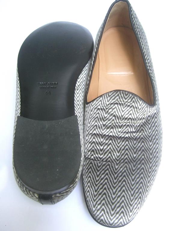 Men's Italian Velvet Slipper Style Shoes Designed by Vero Cuoio Size 44 ...