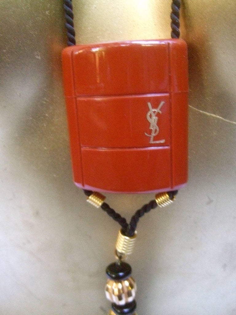 Yves Saint Laurent Opium Tassel Pendant necklace at 1stDibs