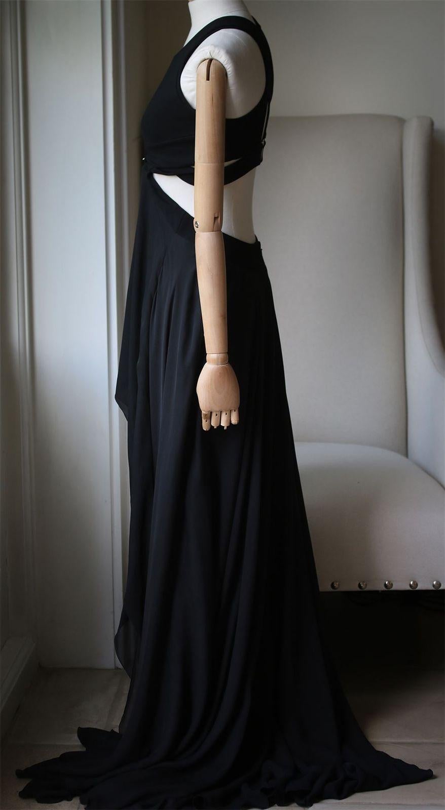 Jay Ahr Sleeveless Cut-Out Gown For Sale at 1stDibs | jay ahr dress ...