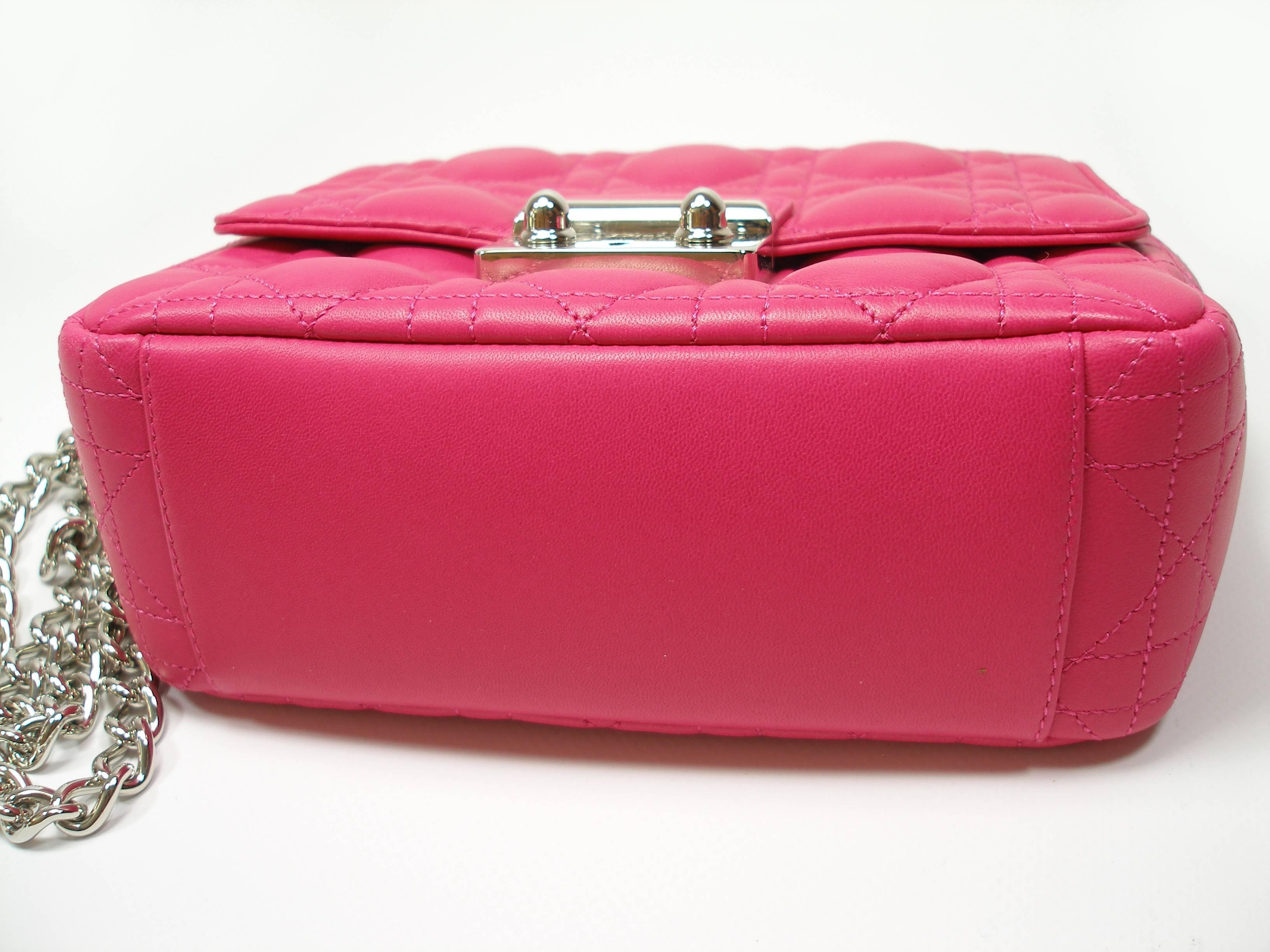 Dior Miss Dior Bag pink cannage Leather Small Size / BRAND NEW at ...