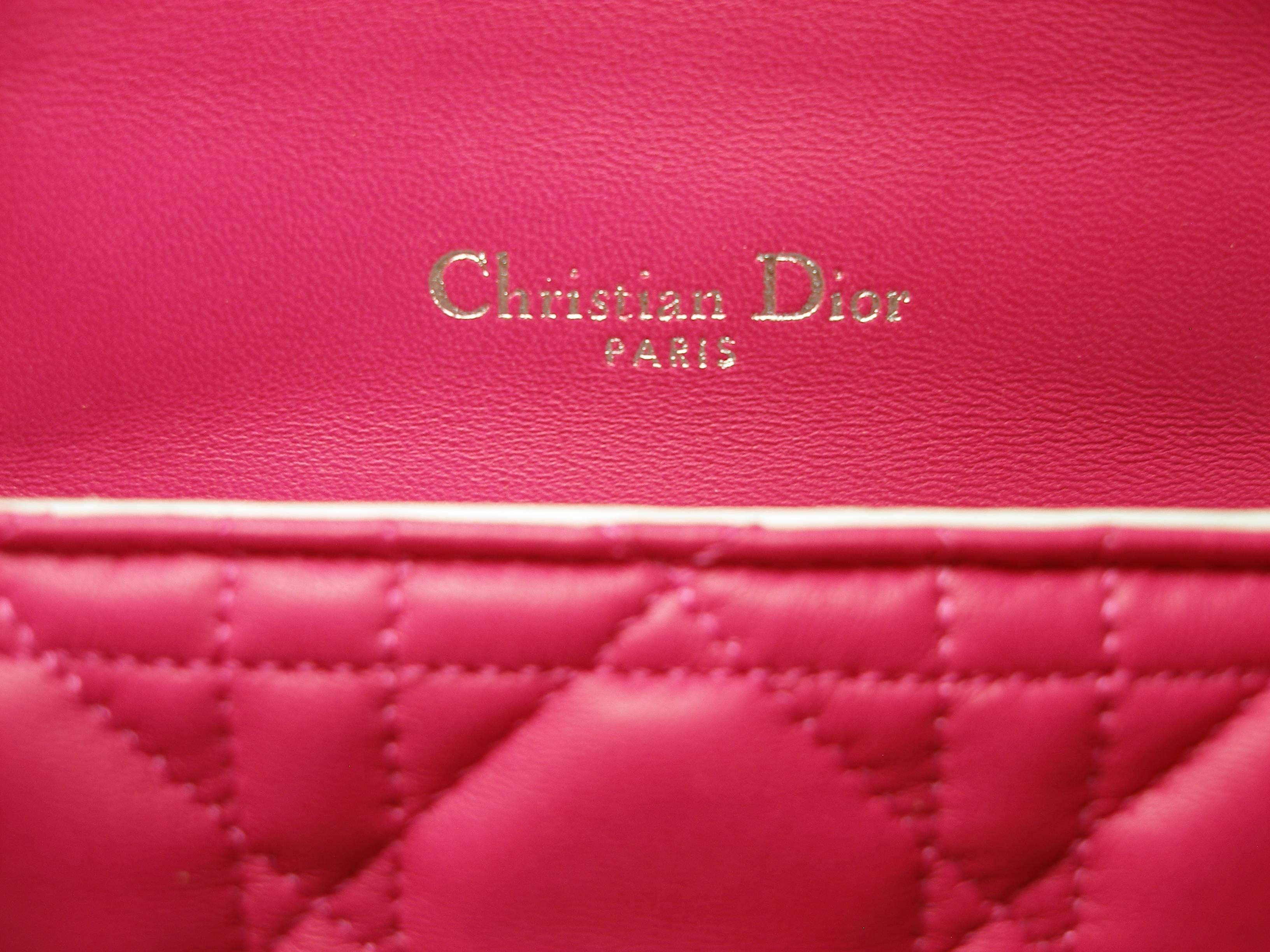 Dior Miss Dior Bag pink cannage Leather Small Size / BRAND NEW at ...
