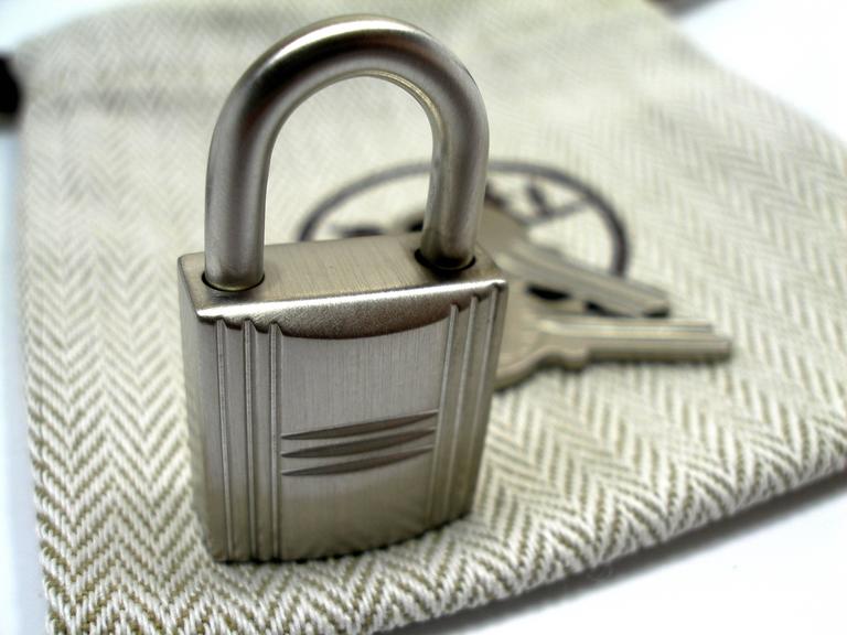 Hermès Cadenas Lock and 2 Keys For Birkin or Kelly bag / BRAND NEW at ...