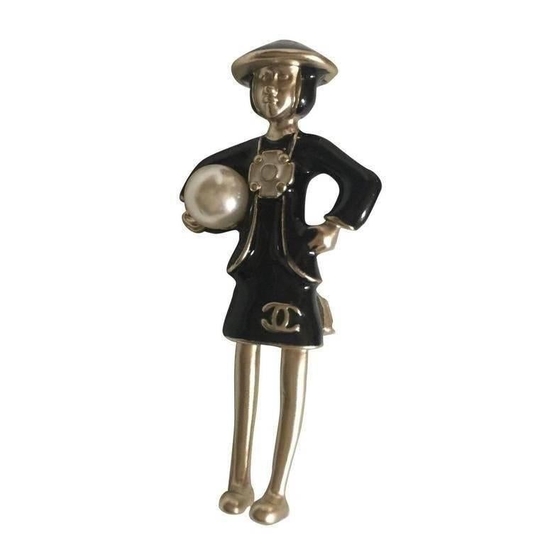Chanel VIP Like New Mademoiselle Coco Gift Brooch at 1stDibs | viplike ...
