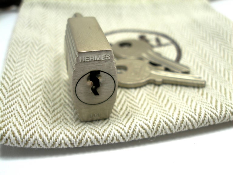 Hermès Cadenas Lock and 2 Keys For Birkin or Kelly bag / BRAND NEW at ...