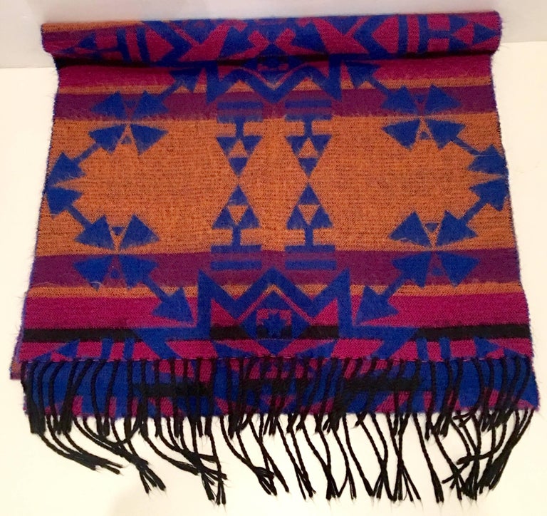 Vintage Fendi Italy Reversible Throw/Shawl at 1stDibs | fendi throw carpet