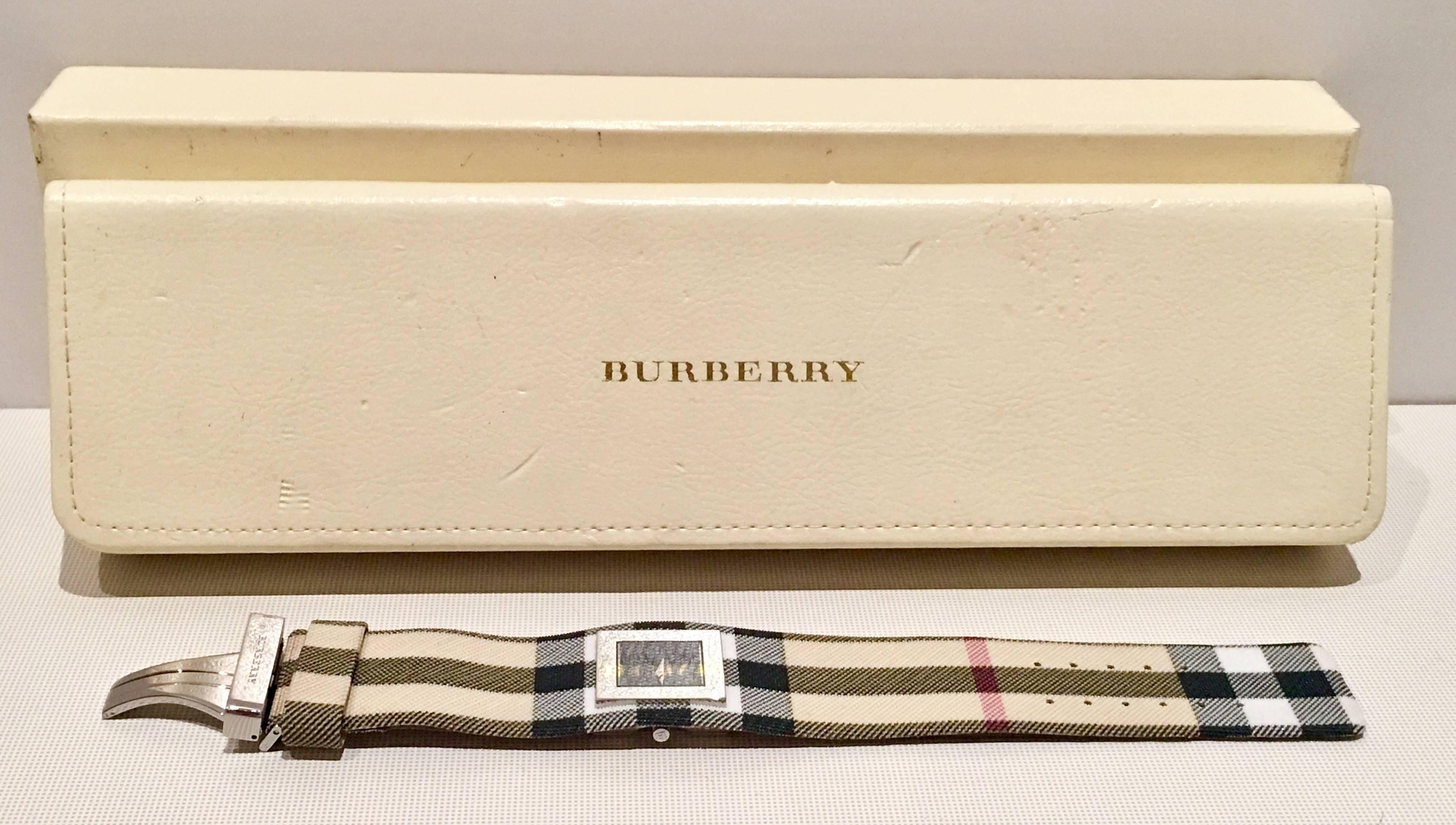 Burberry Iconic Check Bracelet Watch and Gift Box at 1stDibs | burberry ...