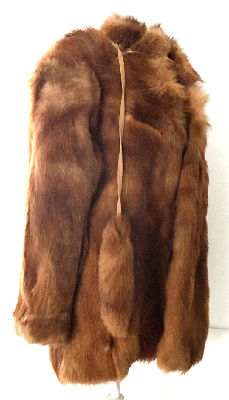 20th Century Authentic German Red Fox Fur Coat By, Eich Pelz For Sale ...