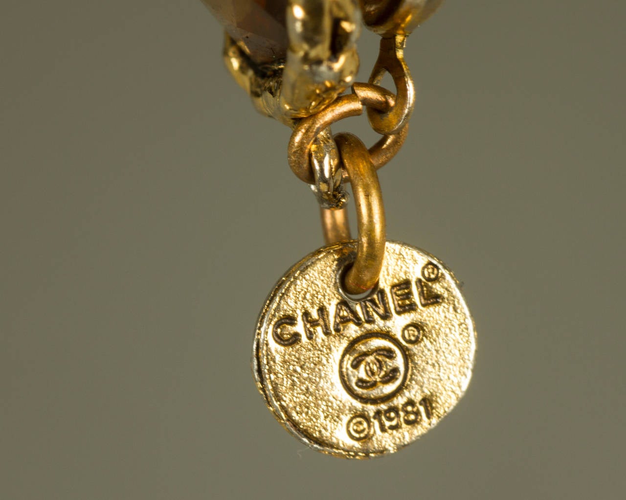 CHANEL Chicklet Necklace at 1stDibs