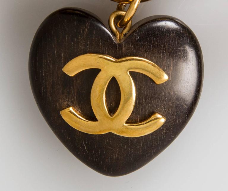 Fabulous and Rare CHANEL Heart Bracelet at 1stDibs | chanell heart ...