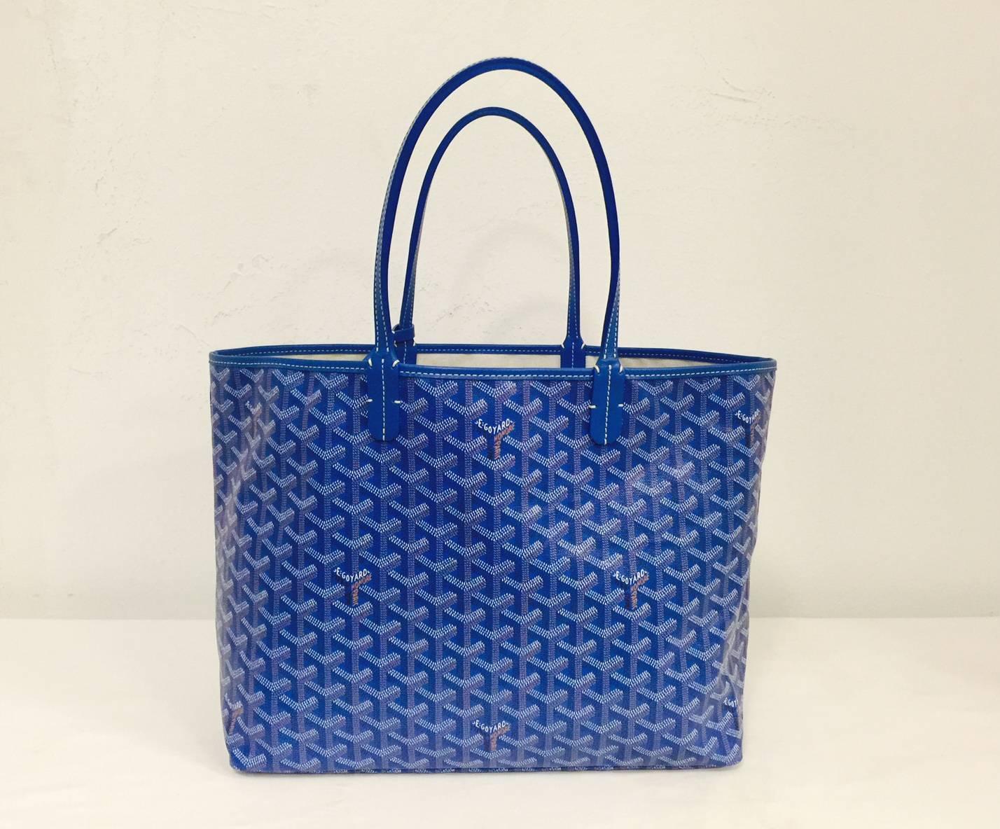 New Goyard Blue St. Louis PM at 1stdibs