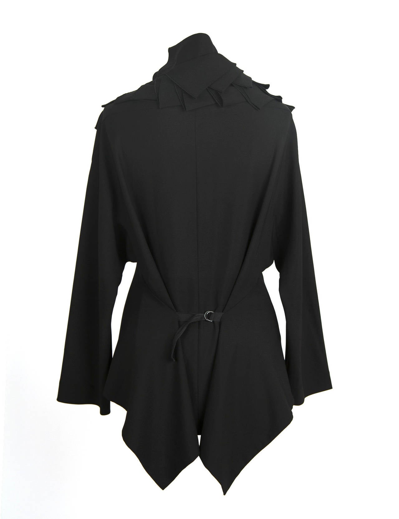 Rare Vintage 80's japanese style asymmetrical blouse at 1stDibs