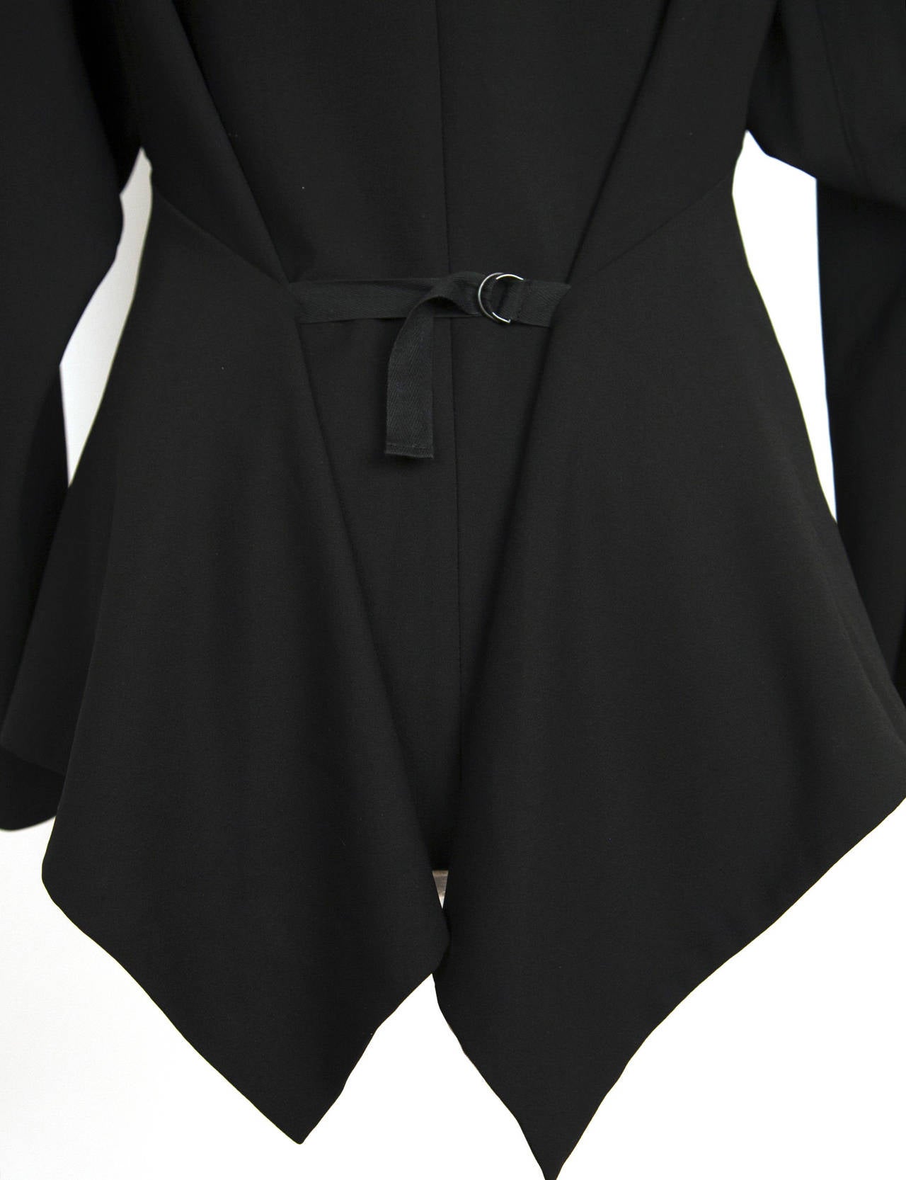 Rare Vintage 80's japanese style asymmetrical blouse at 1stDibs