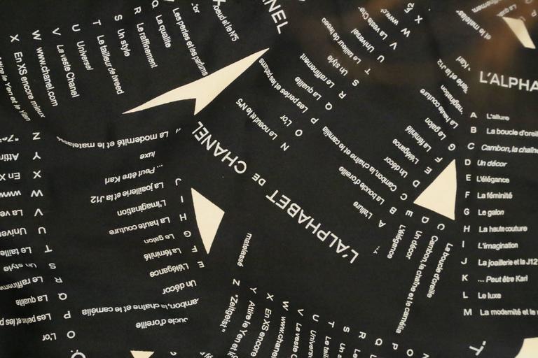 CHANEL silk printed dress with sheer net overlay - runway fall 2005 at ...