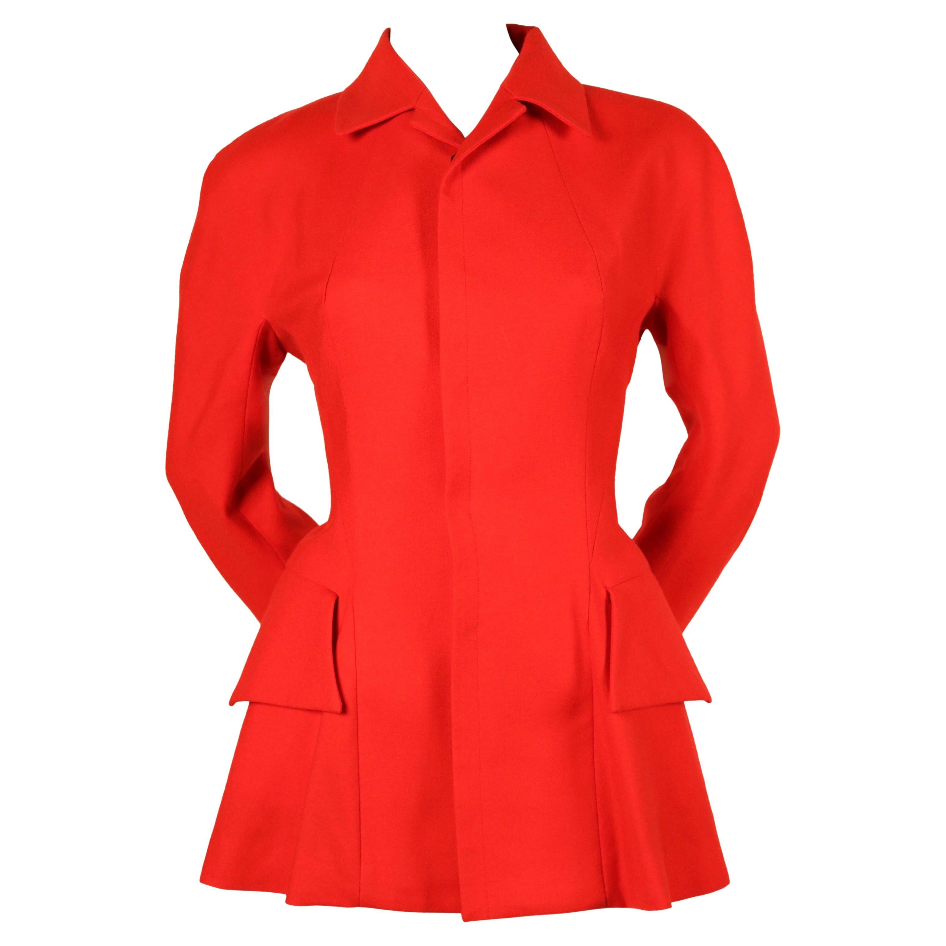 Yohji Yamamoto orange leather jacket with Marilyn Monroe pin-up, A / W 1991 at 1stDibs | yohji ...