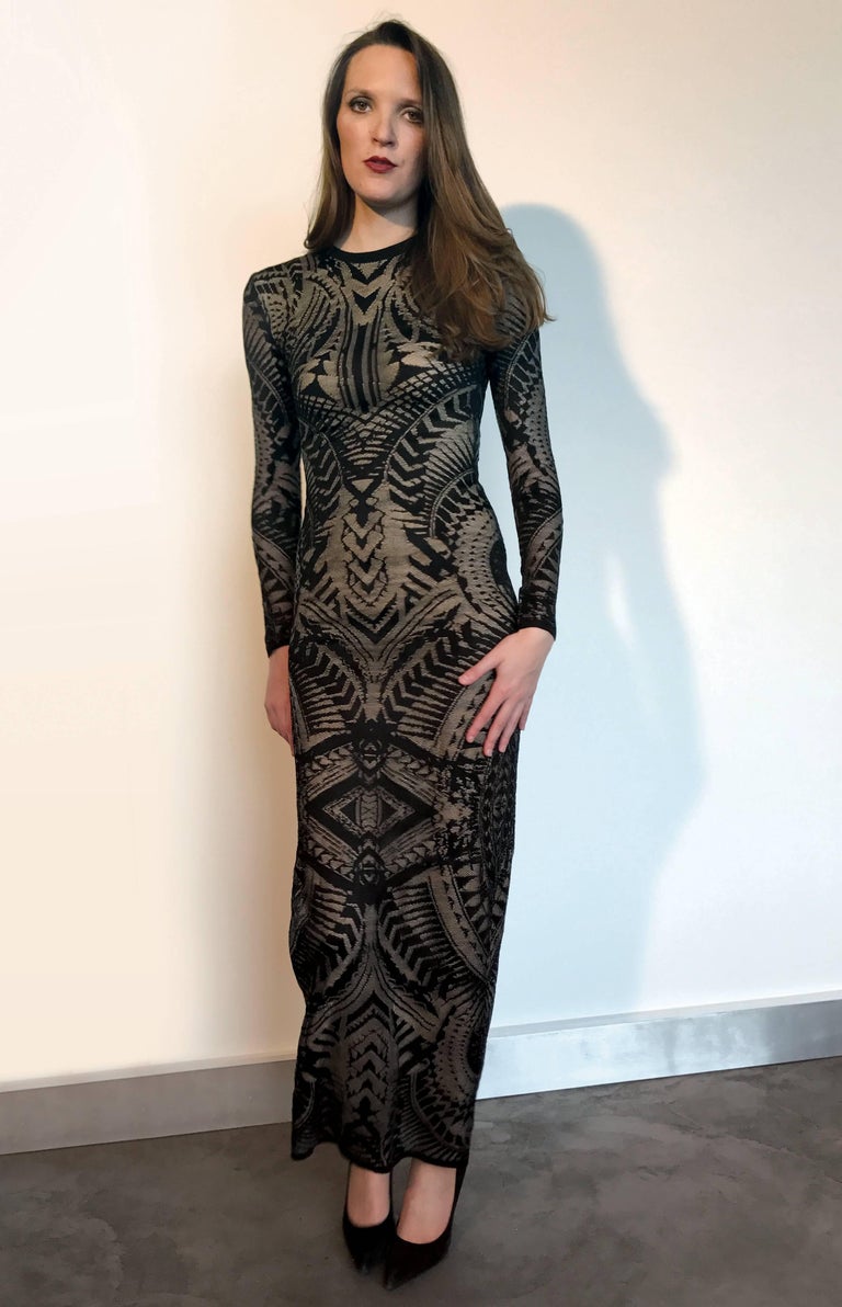 Balmain maxi lace dress For Sale at 1stDibs | balmain lace dress