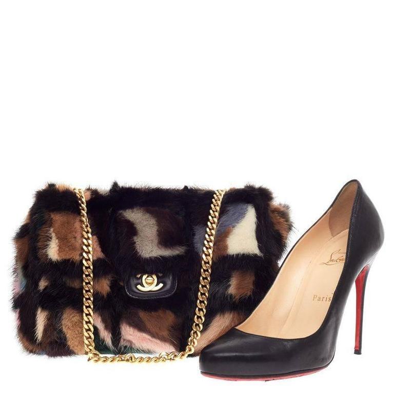 Chanel Arm Candy Multicolor Flap Mink Medium at 1stDibs