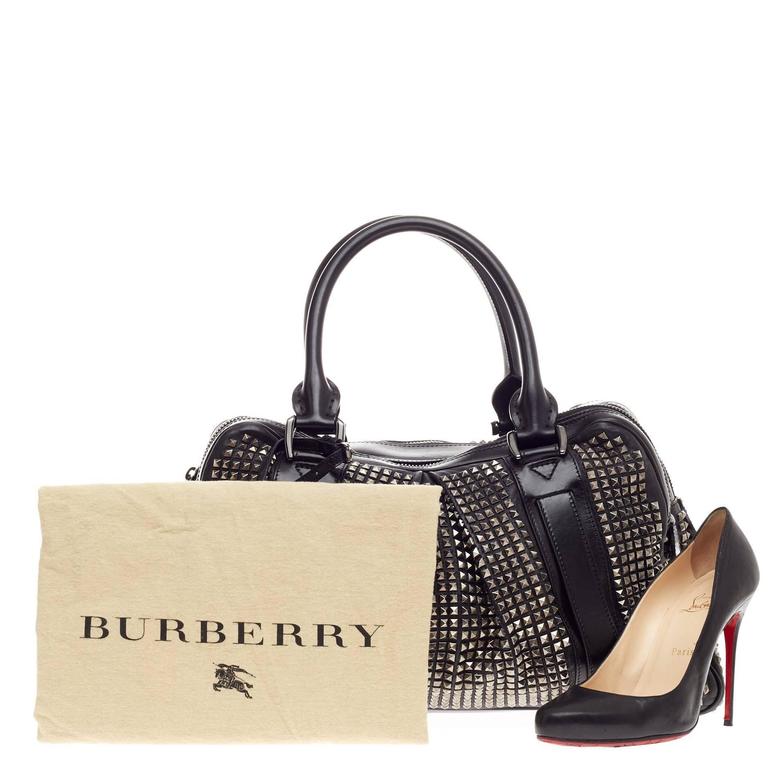 Burberry Knight Bag Studded Leather at 1stDibs | burberry studded ...