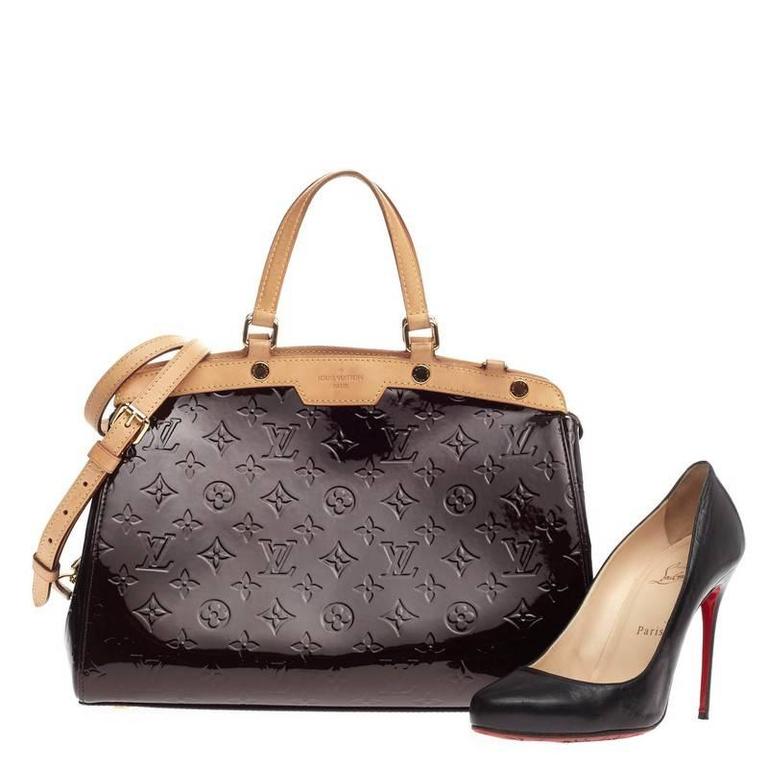 Louis Vuitton Brea Monogram Vernis MM at 1stDibs