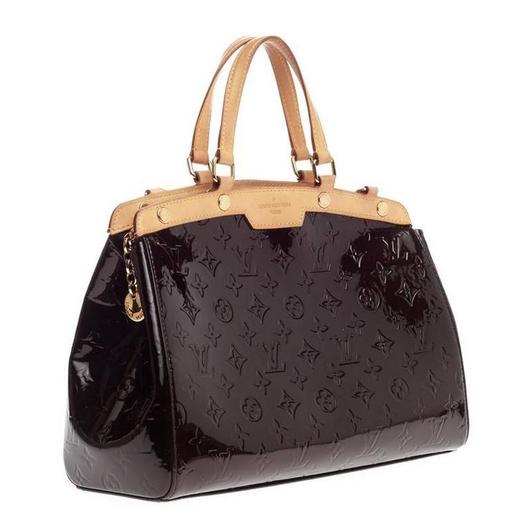 Louis Vuitton Brea Monogram Vernis MM at 1stDibs