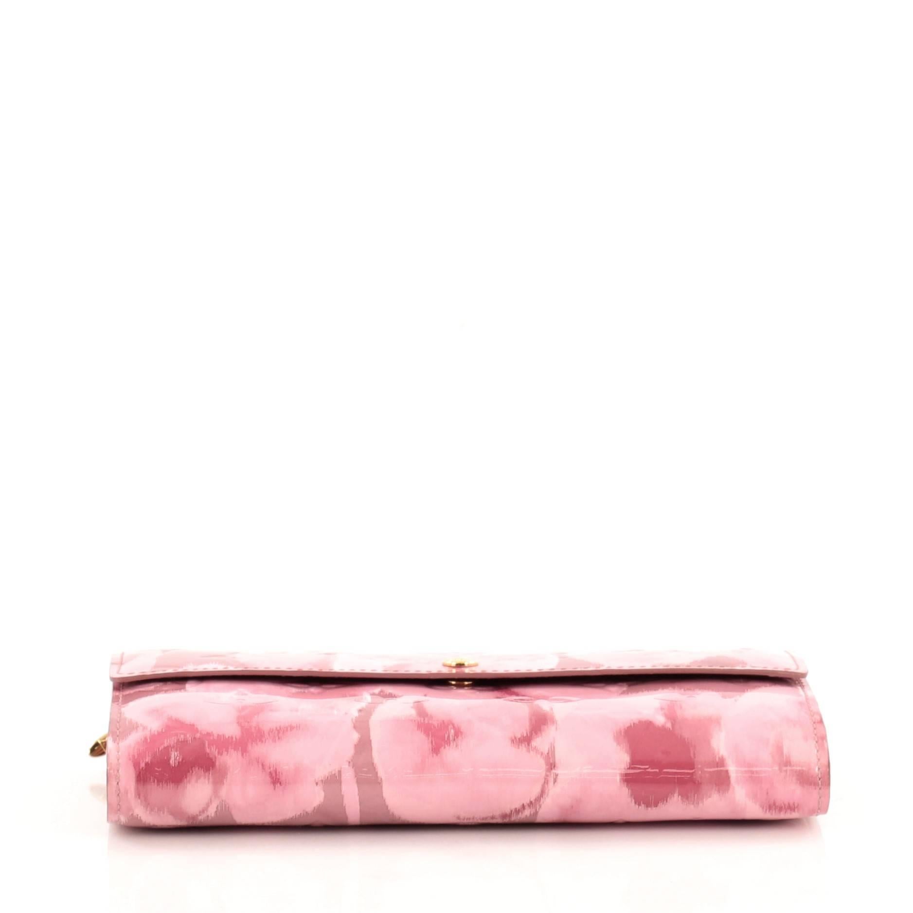 Louis Vuitton Sarah Wallet Limited Edition Monogram Vernis at 1stDibs ...