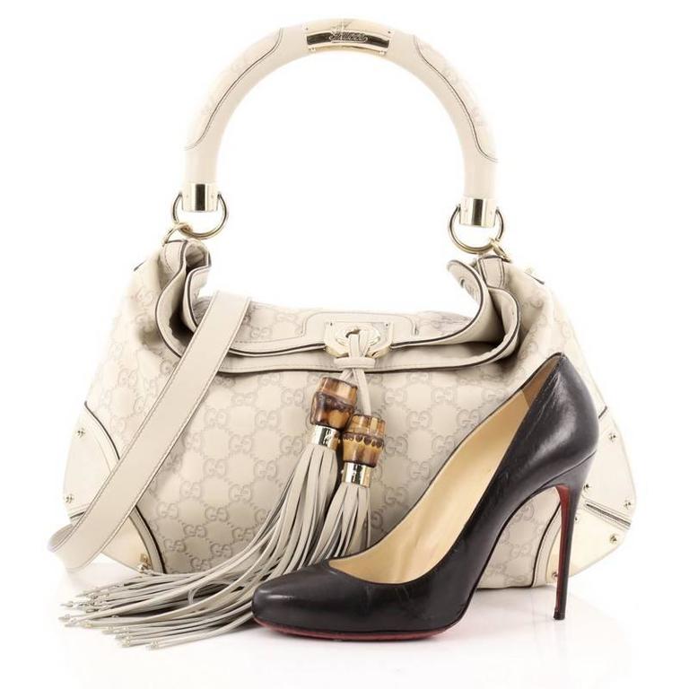 Gucci Indy Hobo Guccissima Leather Large at 1stDibs | gucci indy hobo bag