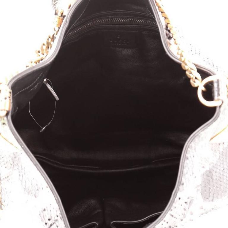 Gucci 1970 Hobo Python Large at 1stDibs