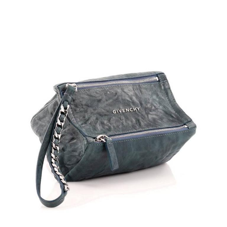 Givenchy Pandora Wristlet Clutch Leather at 1stDibs | givenchy pandora ...