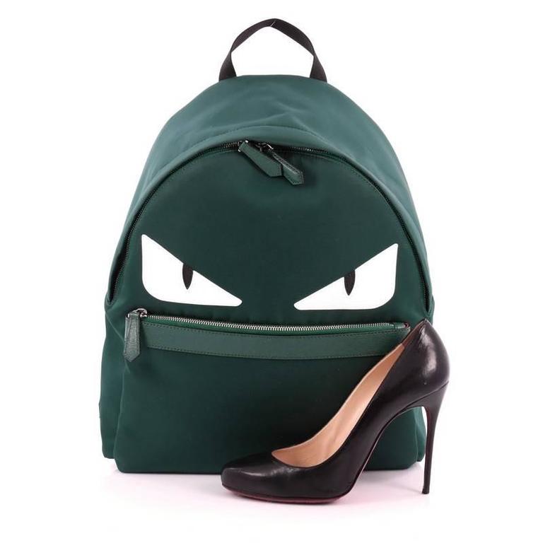 Fendi Monster Backpack Nylon Large at 1stDibs