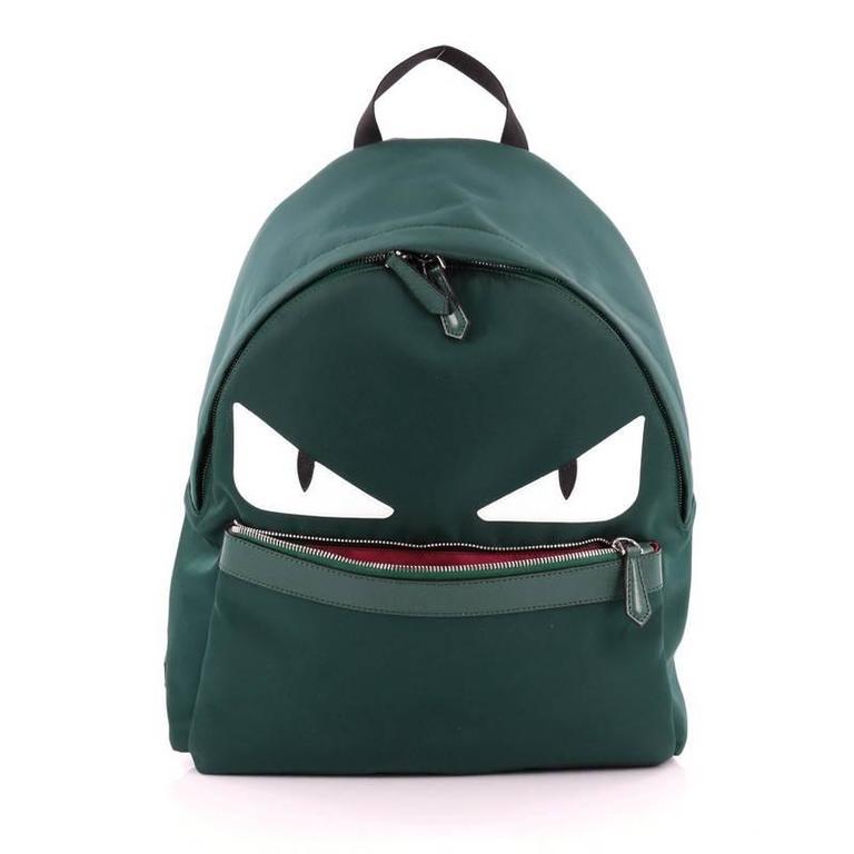 Fendi Monster Backpack Nylon Large at 1stDibs