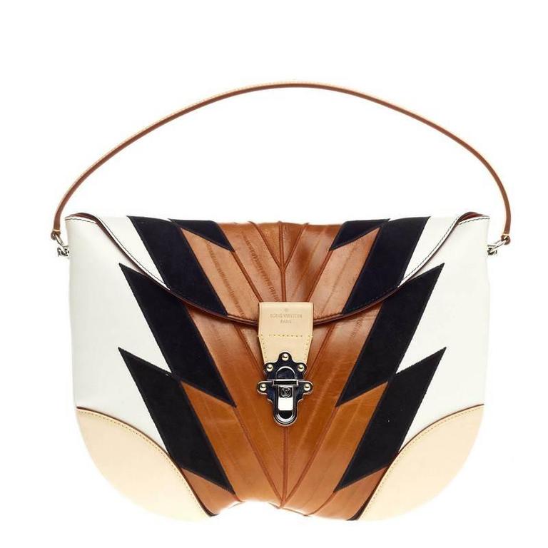 Louis Vuitton Moon Besace Leather and Eel Skin GM at 1stDibs