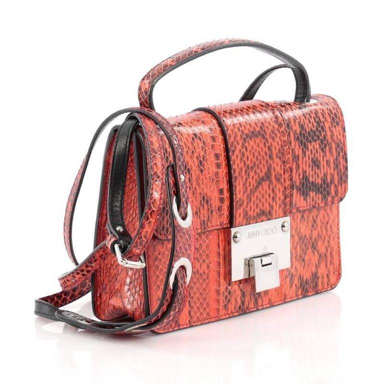 Jimmy Choo Rebel Crossbody Bag Python Small at 1stDibs