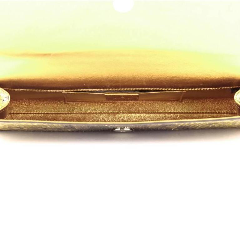 Gucci Angelica Clutch Python with Feathers Long at 1stDibs