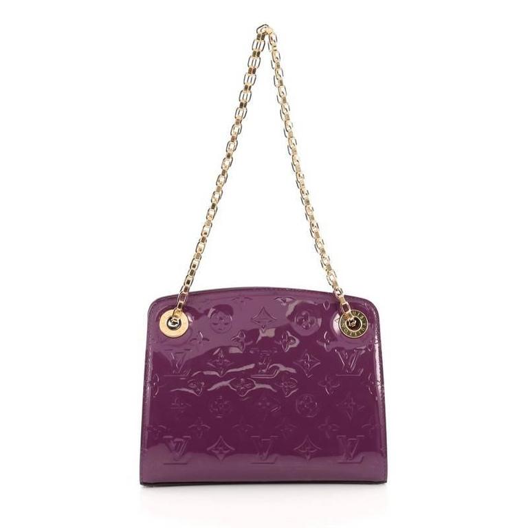 Louis Vuitton Virginia Handbag Monogram Vernis PM at 1stDibs