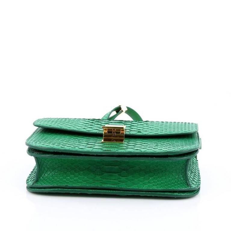 Celine Box Bag Python Medium at 1stDibs | celine python box bag, celine ...