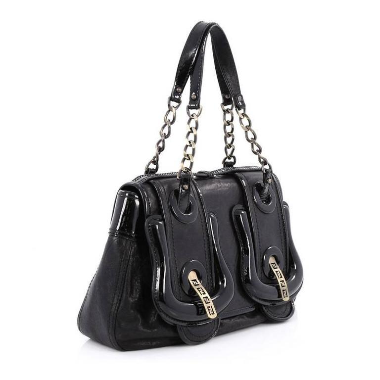 Fendi B. Bag Leather Medium at 1stDibs | fendi leather b bag, fendi b ...