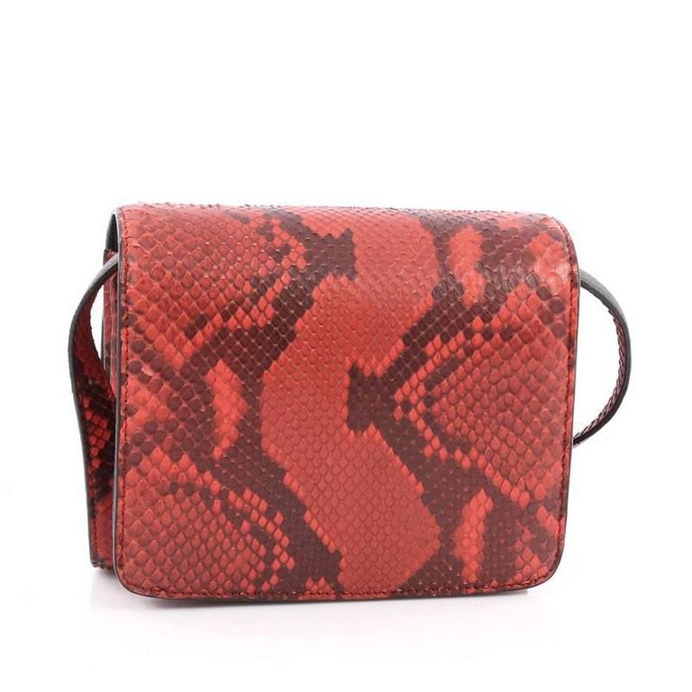 Celine Box Bag Python Small at 1stDibs | celine small box bag, celine ...