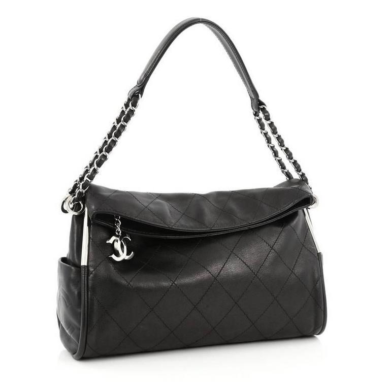 Chanel Ultimate Soft Hobo Quilted Leather Medium at 1stDibs