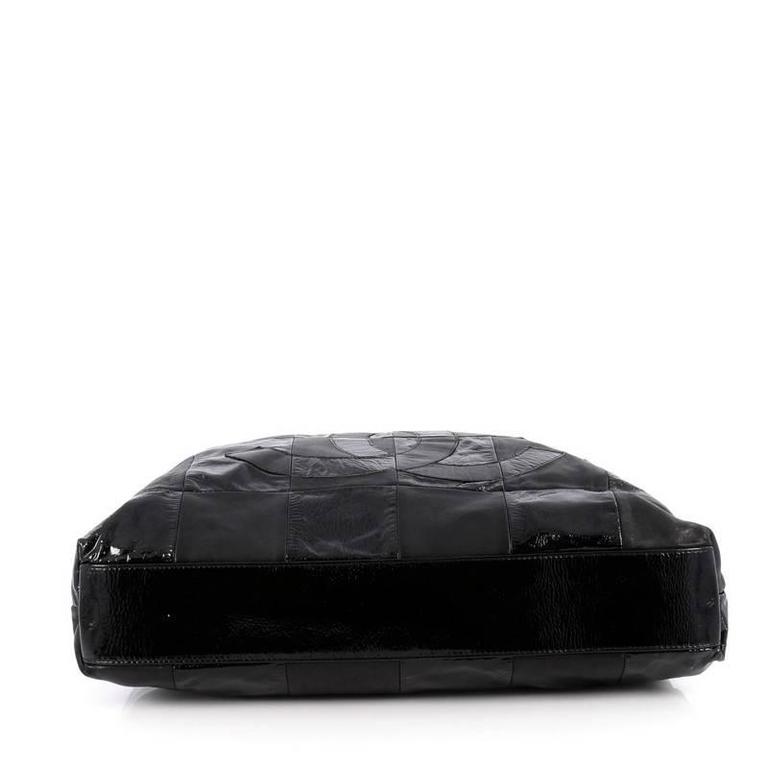 Chanel Brooklyn Tote Leather Patchwork Medium at 1stDibs