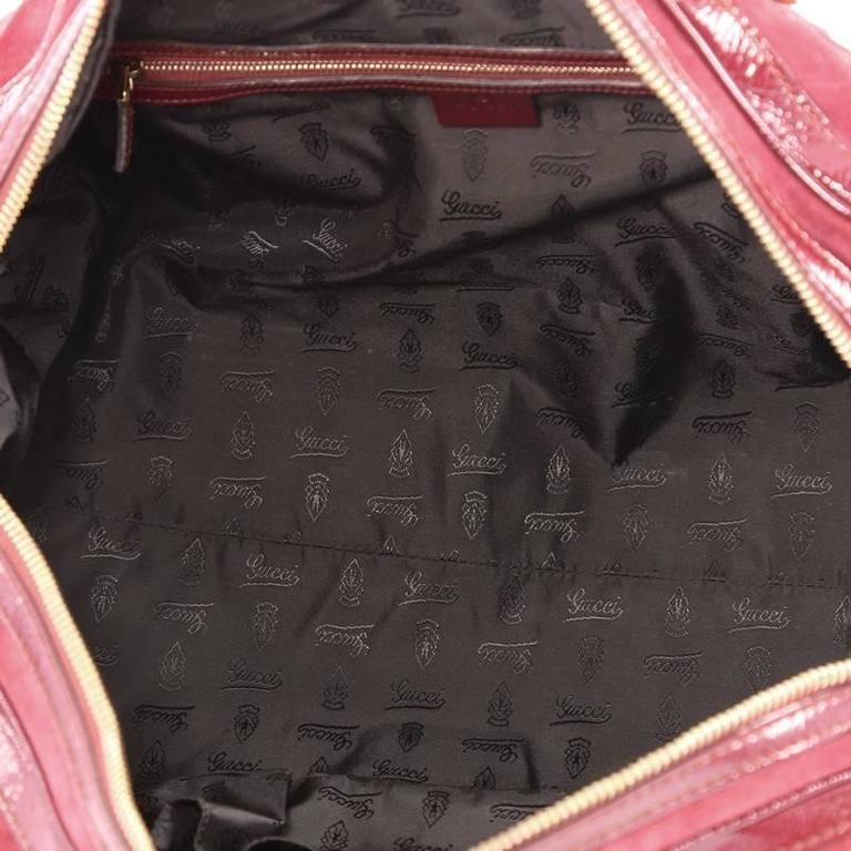 Gucci Aviatrix Satchel Suede Large at 1stDibs