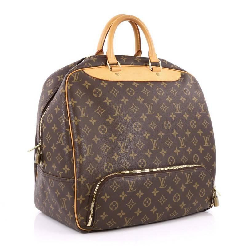 Louis Vuitton Evasion Travel Bag Monogram Canvas MM at 1stDibs | lv evasion travel bag, louis ...