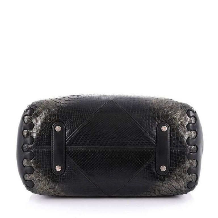 Roberto Cavalli Regina Shoulder Bag Python Medium at 1stDibs