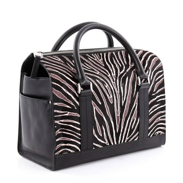 Tiffany and Co. Mercer Zip Tote Calf Hair and Leather Medium at 1stDibs