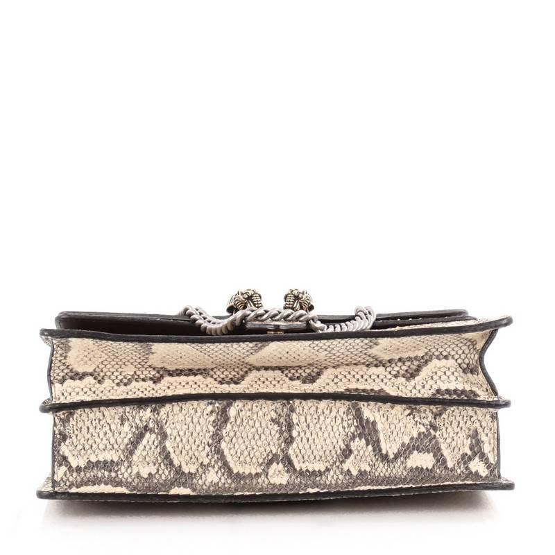 Gucci Web Dionysus Handbag Python Medium at 1stDibs | gucci python ...