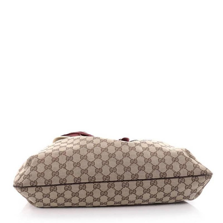 Gucci Positano Shoulder Bag GG Canvas at 1stDibs