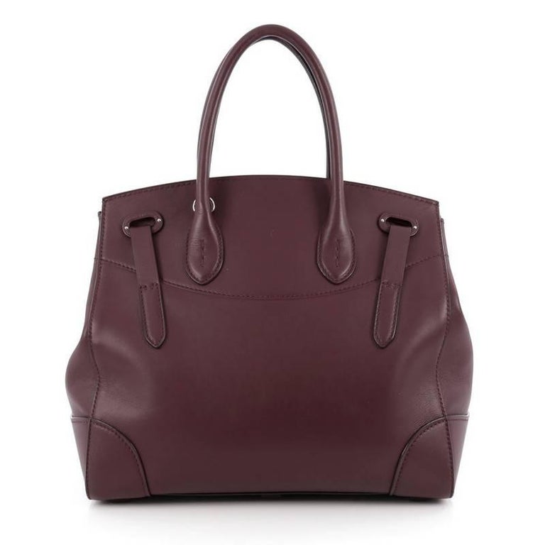 Ralph Lauren Collection Soft Ricky Handbag Leather 33 at 1stDibs