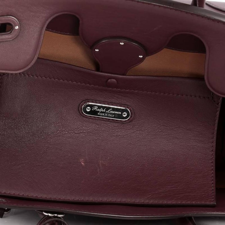 Ralph Lauren Collection Soft Ricky Handbag Leather 33 at 1stDibs