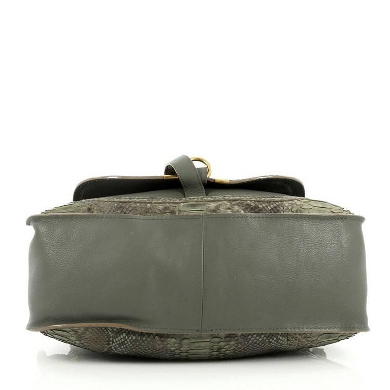 Chloe Marcie Satchel Python Medium at 1stDibs | chloe marcie python ...